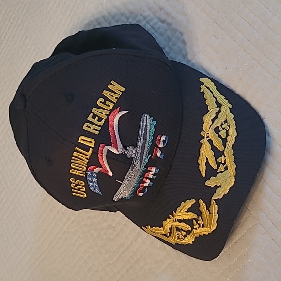 Navy Command Caps | Accessories | Uss Ronald Reagan Museum Ballcap ...
